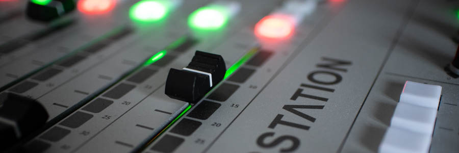 Essential equipment for a professional radio station